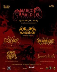 Belo Horizonte receberá lendas do Metal Extremo no Março Maldito ...